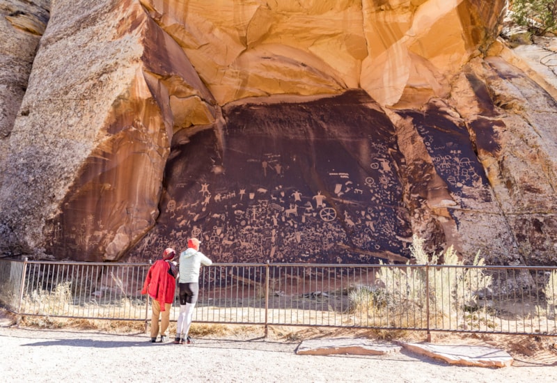 Native American Petroglyphs And Pictographs