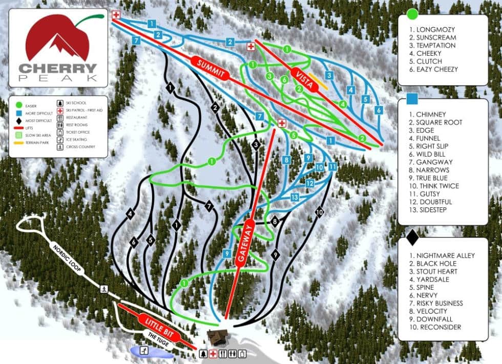 Cherry Peak Ski Resort | Weather, Trail Maps, Lodging | Visit Utah
